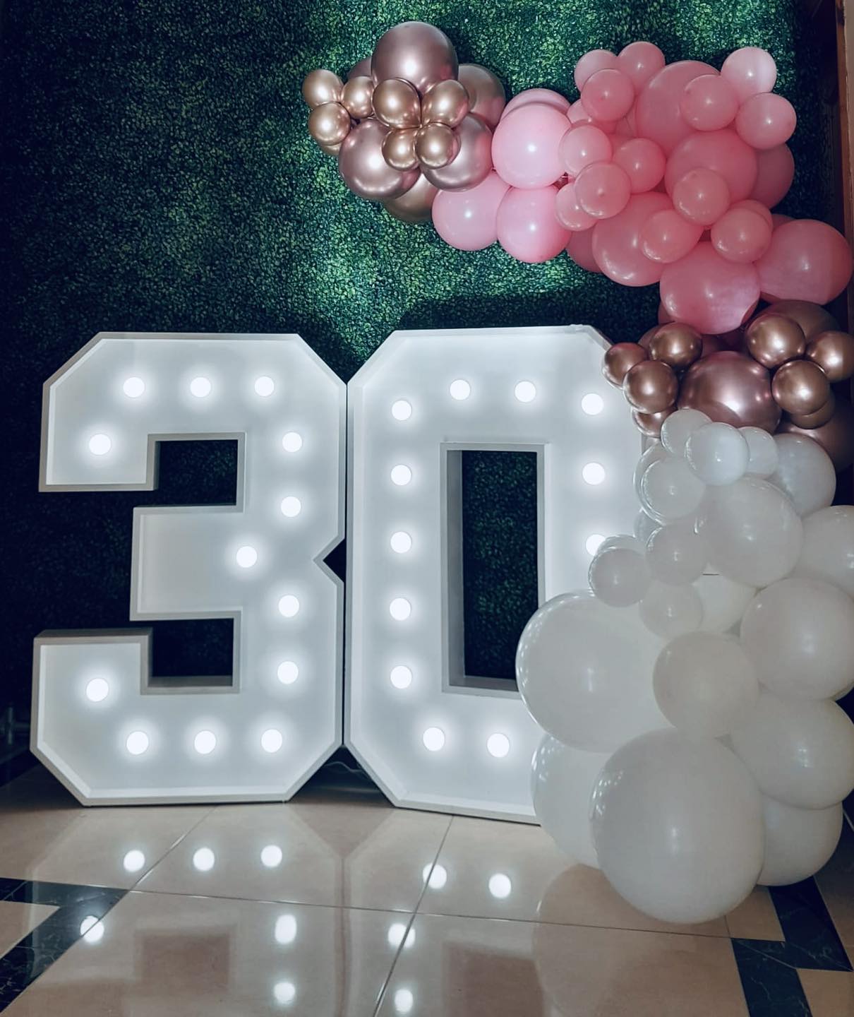 LED 4ft NUMBERS – BounceBoxEvents